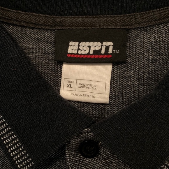 ESPN | Shirts | Vintage Espn Zone Polo Shirt | Poshmark